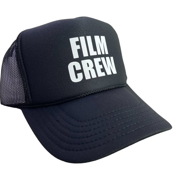 OTTO | Accessories | New Vintage Style Film Crew Black White Trucker ...